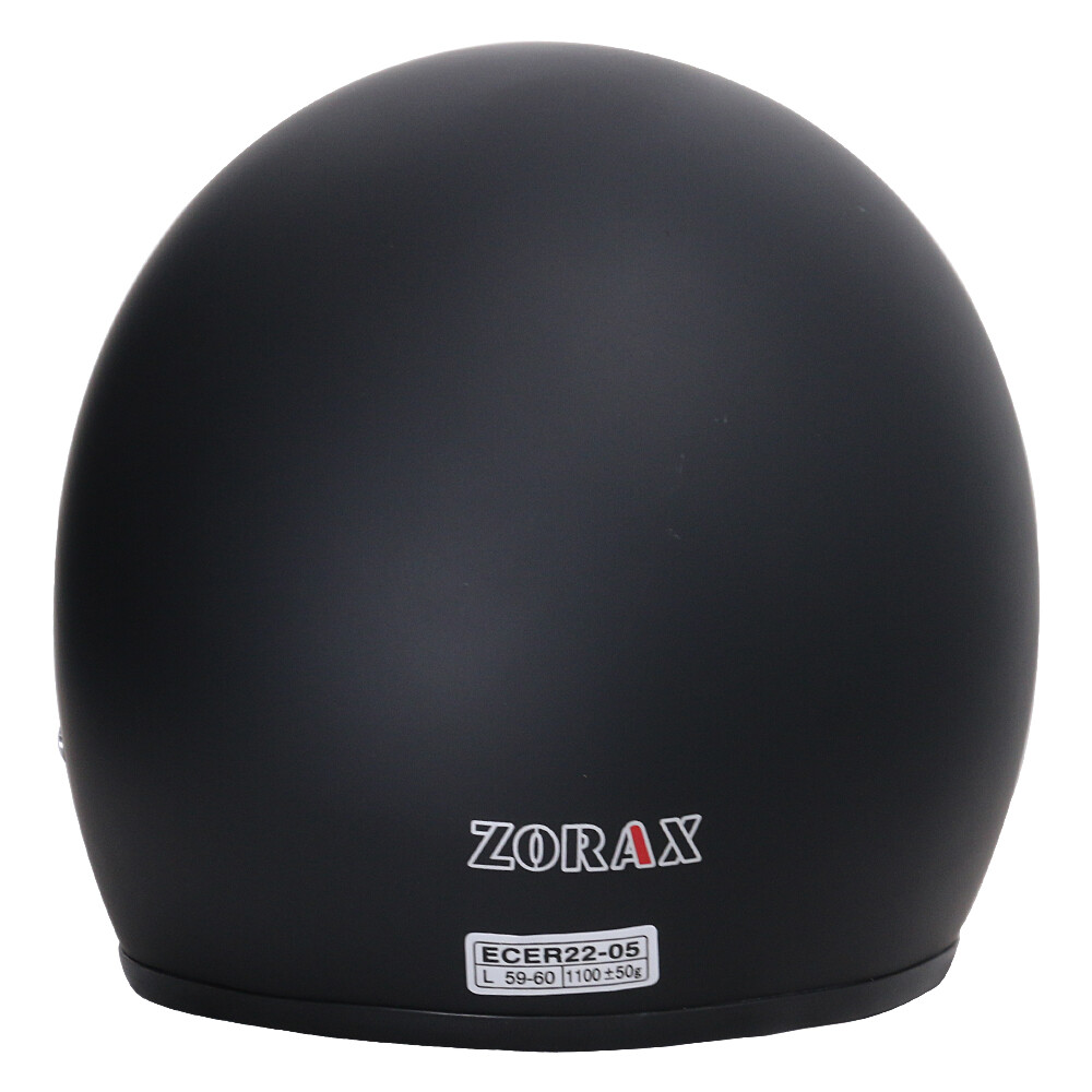 ZORAX Open Face Helmet Motorbike Motorcycle Scooter Retro MOD Coolmax ...