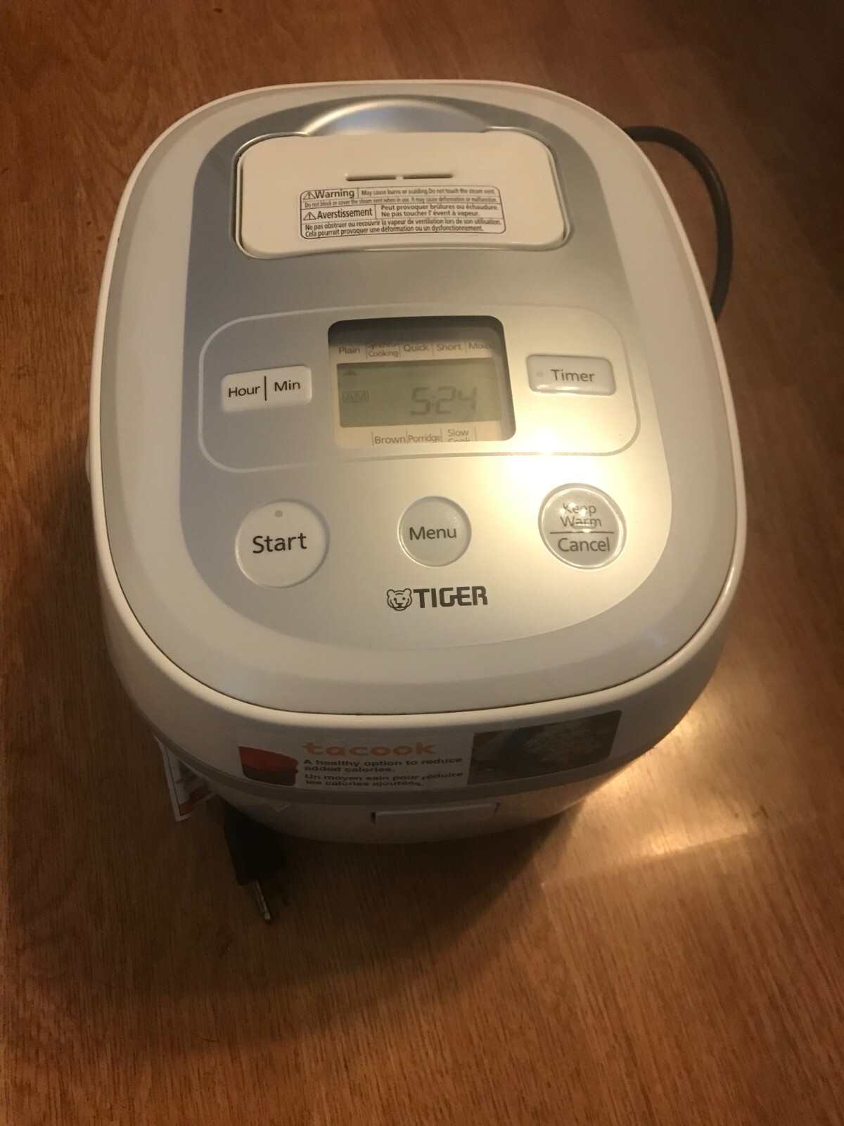 Tiger JBX-B10U 5.5 Cup Rice Cooker & Steamer TESTED | eBay