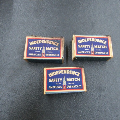 US GI WWII NOS Ration matches 100% originals RARE FIND x3 boxes (A32b ...