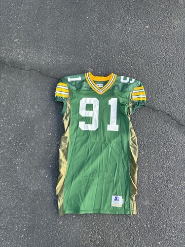 1994 Green Bay Packers Game Issued NFL Jersey Starter Number # 91 Size ...