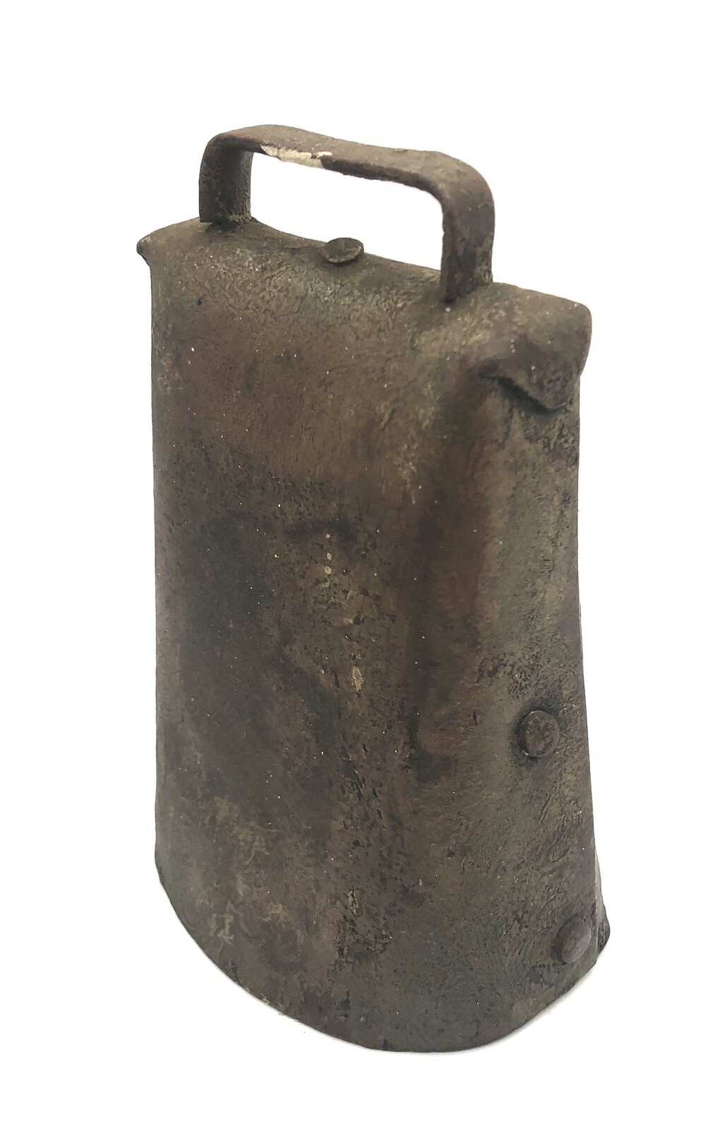 ANTIQUE FORGED METAL LIVESTOCK COW BELL ANTIQUE OLD COWBELL LOUD ...