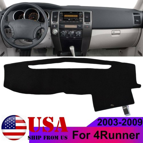 Black Fits Toyota 4Runner 2003~2009 Dash Cover Mat Dashmat Dashboard ...