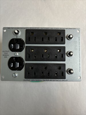 APC Smart UPS 2200XL Power Receptacle 120V 15A Group 870-11353 Rack ...