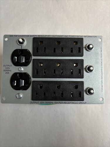 APC Smart UPS 2200XL Power Receptacle 120V 15A Group 870-11353 Rack ...