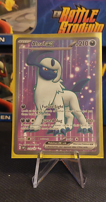 POKEMON TCG OBSIDIAN FLAMES FULL ART ULTRA RARE - ABSOL EX #214/197 ...