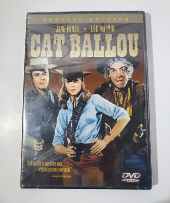 Cat Ballou Special Edition On DVD New Sealed Jane Fonda Lee Marvin | eBay