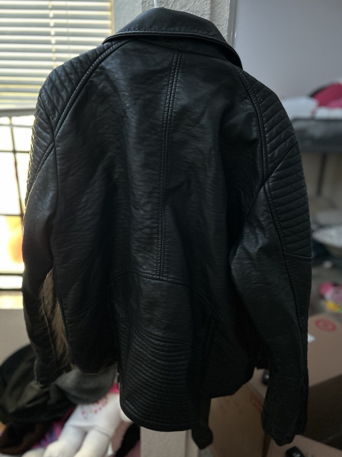 JORDAN CRAIG FAUX LEATHER MOTORCYCLE Jacket Men’s SI… - Gem