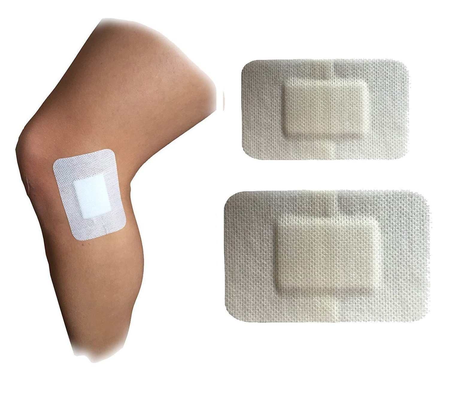 6cm x 7cm Softpore Adhesive Sterile Dressings - First Aid Plasters Cuts ...