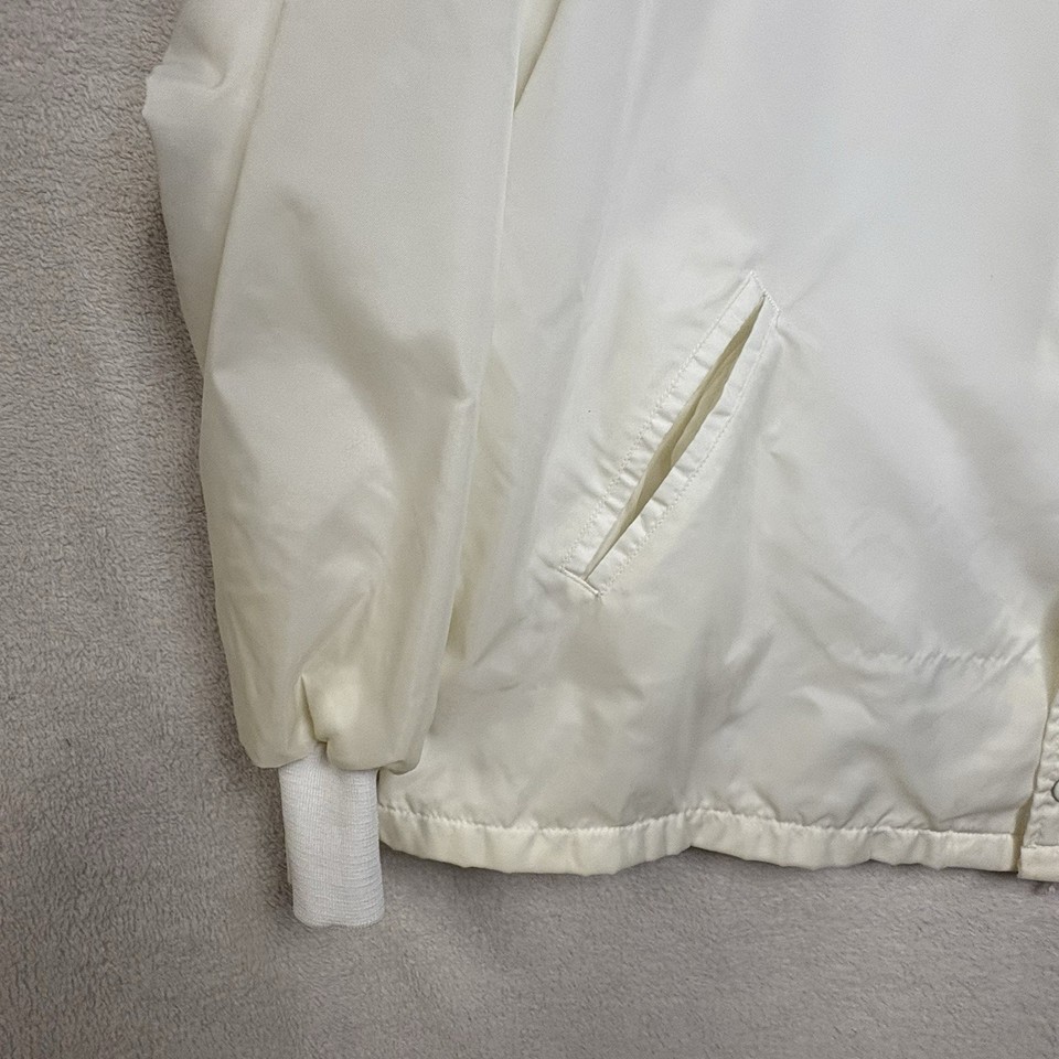 UNITE Mens XLarge Jacket White Embroidered AFSCME Snap Front Lined VIP ...