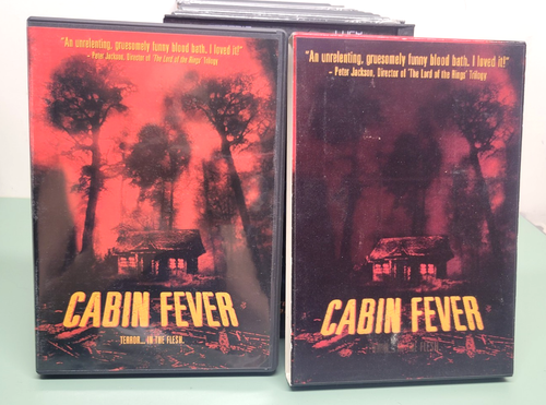 CABIN FEVER DVD RIDER STRONG RATED R LENTICULAR COVER | eBay