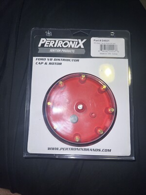Pertronix D4021 Flame-Thrower Ford V8 TFI Distributor Cap and Rotor Kit ...