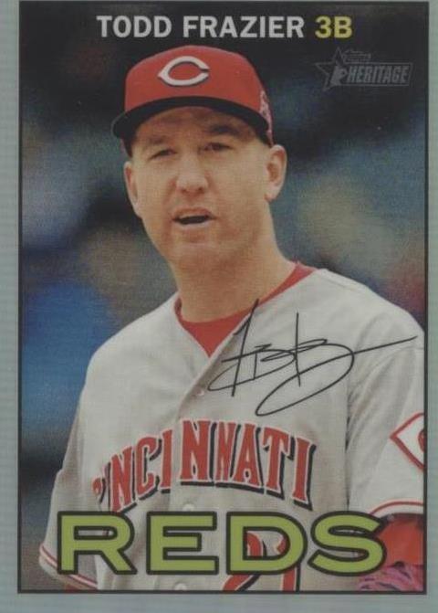 2016 Topps Heritage - Todd Frazier #THC-472 Chrome Refractor /567 for ...