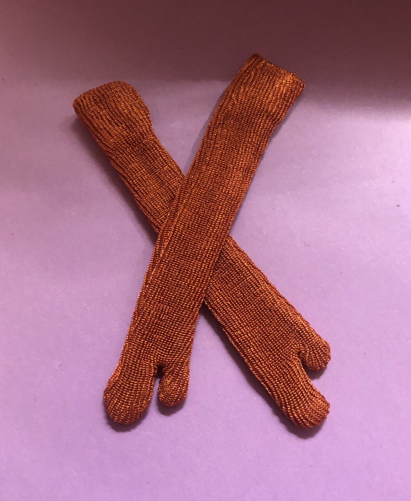 Fit BARBIE DOLL GLOVES long RUST COLOR opera | eBay