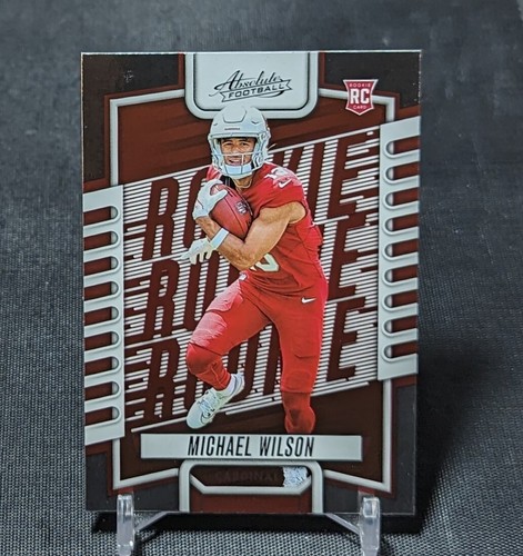 Michael Wilson Rookie RC 2023 Absolute Football Card #132 Arizona ...
