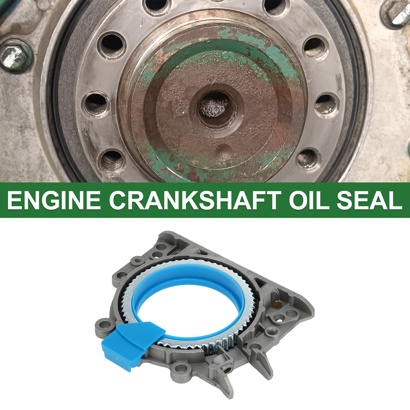 1 Pc Rear Crankshaft Oil Seal with Flange for Volkswagen Jetta No ...