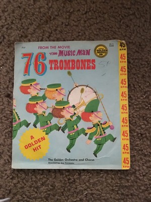 From The Movie The Music Man 76 Trombones by Jim Timmens Vintage (Vinyl ...