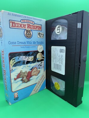 Teddy Ruxpin Come Dream With Me Tonight VHS Hi-Tops Video | eBay