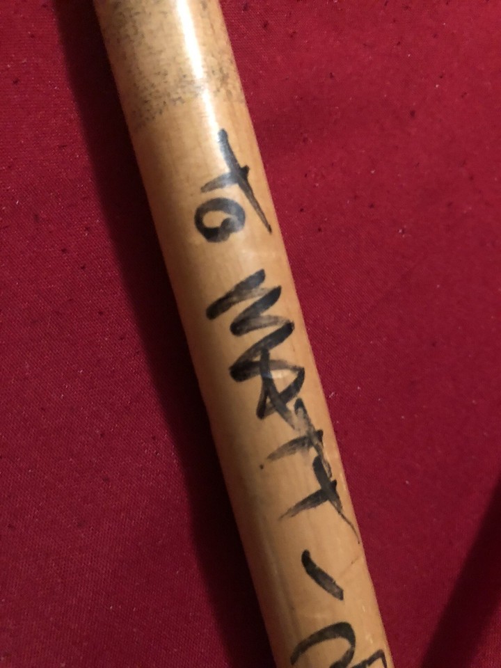 ANTHRAX 96’ Drumstick USED & SIGNED SCOTT IAN & CHARLIE BENANTE. S.O.D ...