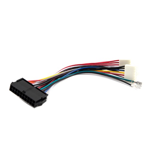 20Pin ATX To 2Port 6Pin AT Converter Power Cable Cord for 286 386 486 ...