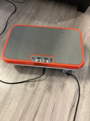 Powerfit Elite Vibration Plate Exercise Machine with Loop Resistance ...