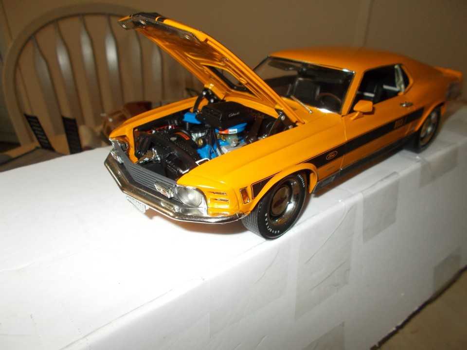 DIE CAST PROMOTIONS 1970 FORD MUSTANG MACH 1 TWISTER SPECIAL 428 1/18 ...