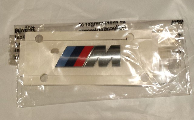 Genuine BMW M Tech Motorsport Emblem 51148070804 G30 5 Series for sale ...