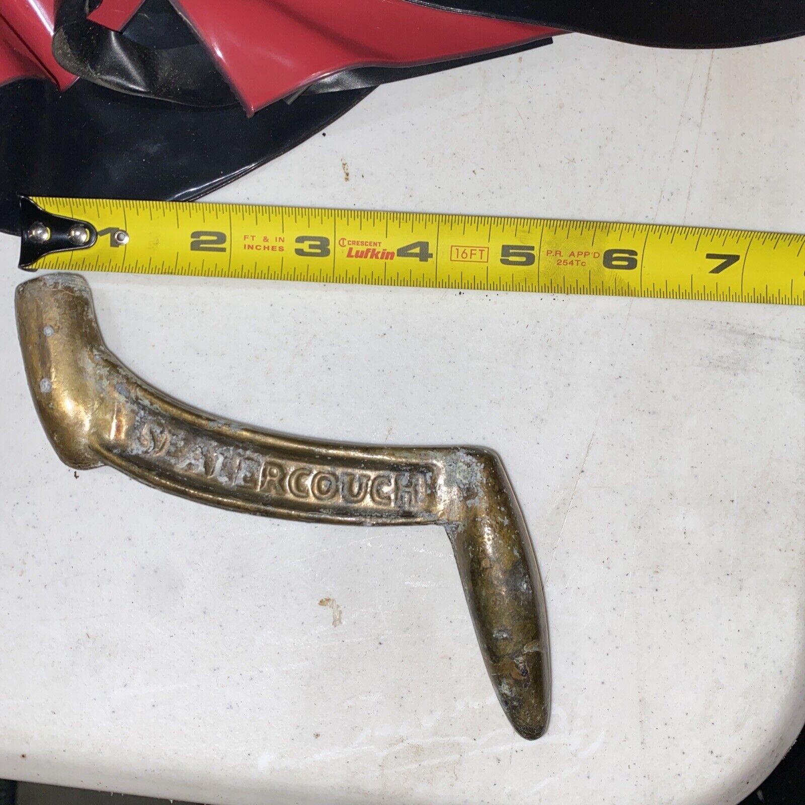 Vtg Casket Key National Casket Co Sealercouch Key, Crank Handle, Coffin ...