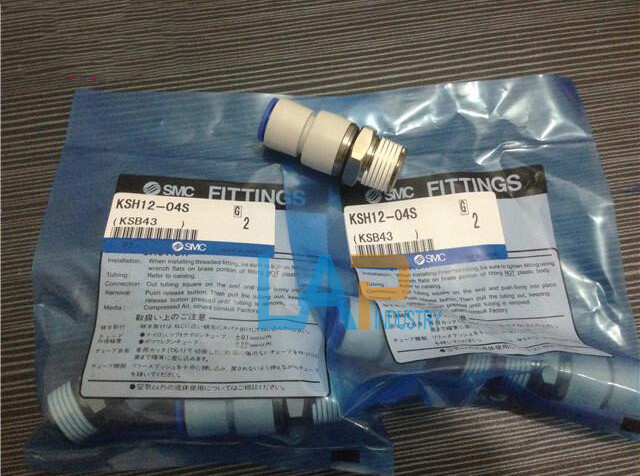 QTY:2 NEW for SMC Rotary joint KSH12-04S 1BAG | eBay