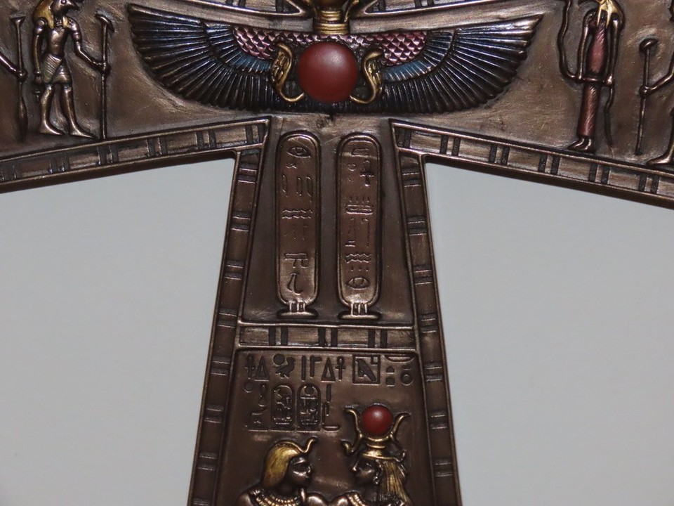 Large Ankh Wall Hanging Veronese Collection 40cm Long Bronzed Life ...