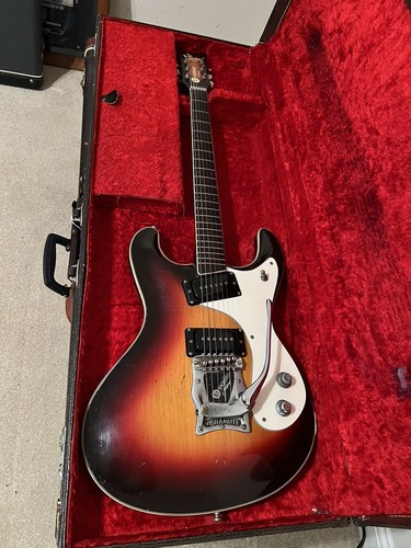 1963 MOSRITE VENTURES MODEL GUITAR - Set Neck - Side Jack - Vibramute ...