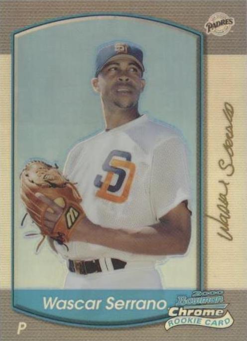 2000 Bowman Chrome - Wascar Serrano #365 Refractor (RC) for sale online ...