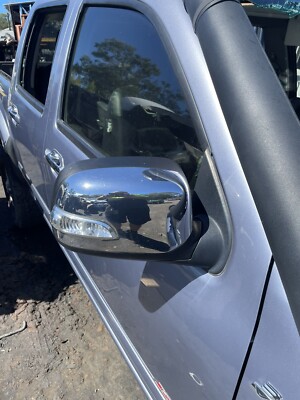 HOLDEN RA RODEO DMAX RC COLORADO RIGHT HAND ELECTRIC MIRROR CHROME W ...