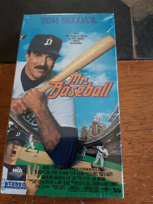 NEW SEALED Mr. Baseball VHS 1992 Tom Selleck Sports NIB 96898123136| eBay