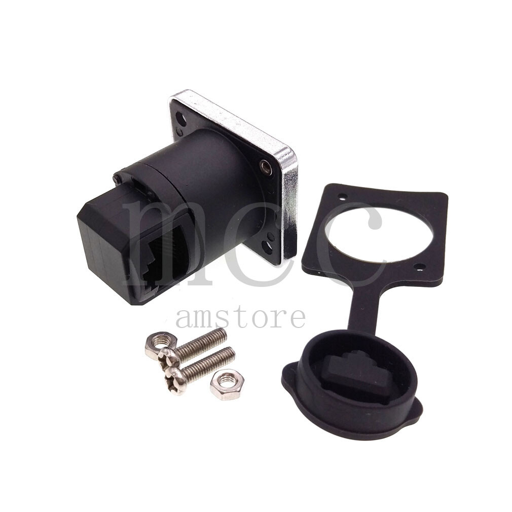 RJ45 Ethernet Connector, RJ45 Industrial Ethernet Wall Plug RJ45 Jacks ...