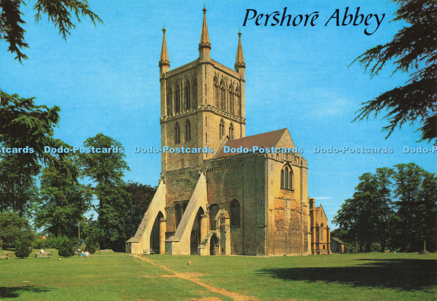 D155894 Pershore Abbey. J. Salmon | eBay