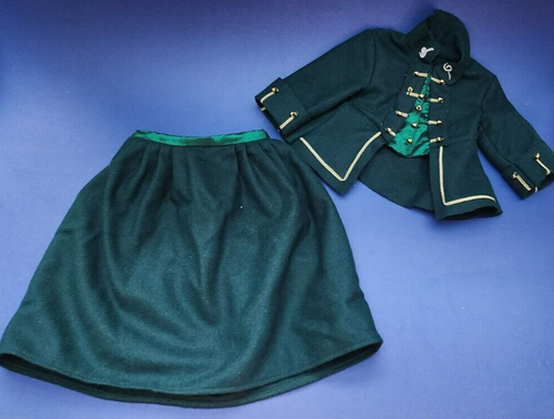 American Girl Doll Felicity Riding Habit Outfit Green Jacket and Skirt ...