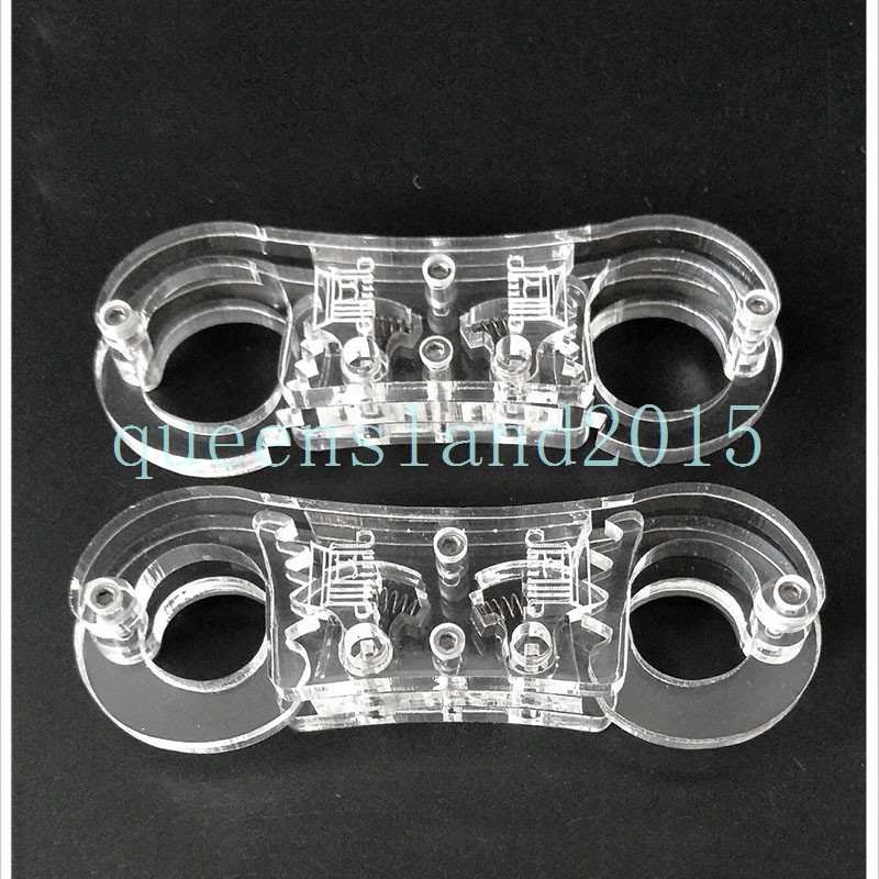 Stainless Steel Finger Cuffs Thumb Binding Handcuffs Restraint Slaves ...