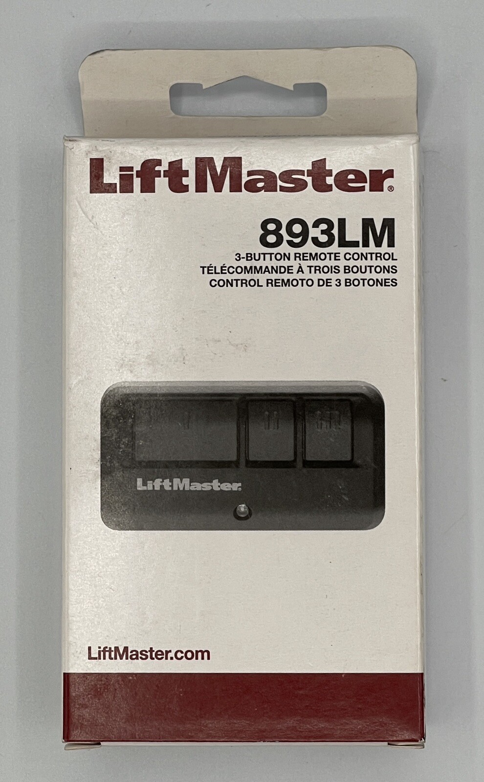 893LM LiftMaster 3 Button Remote Transmitter Garage Security 953ESTD ...