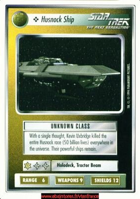 Star Trek CCG - Husnock Ship / Unlimited | eBay