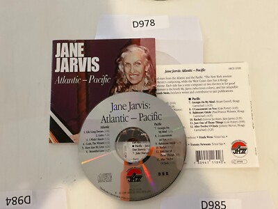 Atlantic-Pacific by Jane Jarvis (CD, 2000) No Case No Tracking #D978 | eBay