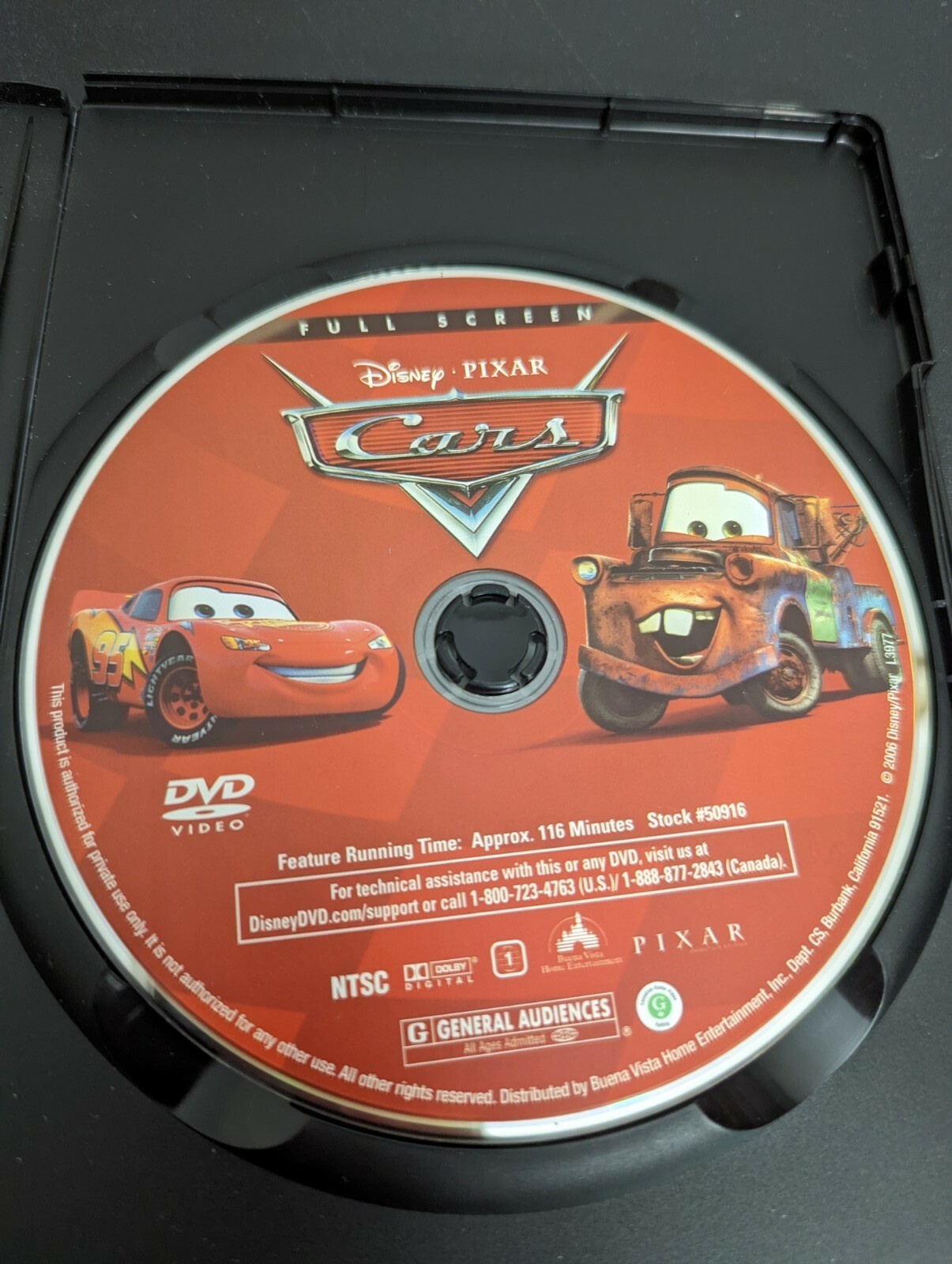 Cars 2006 Dvd Full Screen