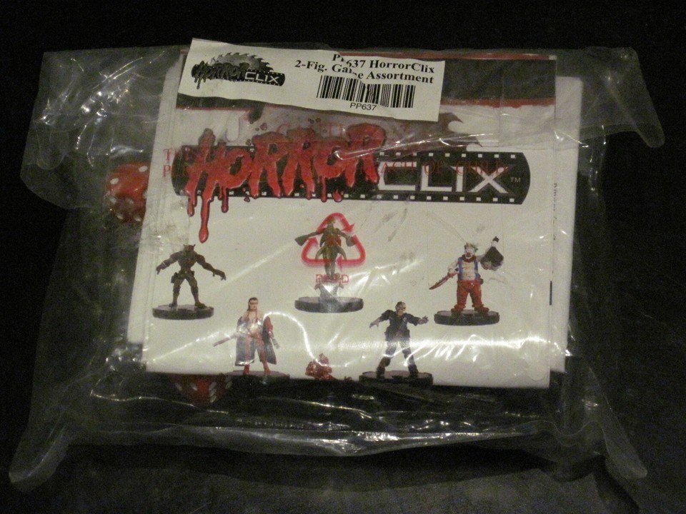 Horrorclix Demo Kit with 6 Figures Very Rare Never Used Wizkids | eBay