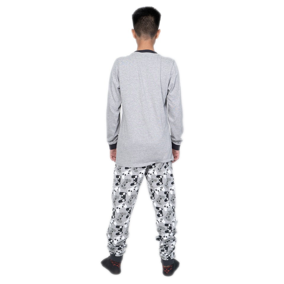 Kids Unisex Boys Girls Long Camo Cotton Gamer Gaming Pyjamas PJ Sets 5 ...