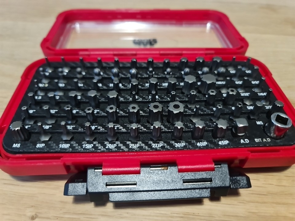 Mac tools SBDB77RBRT 77 pcs RBRT 1/4” Hex Bit Set | eBay UK