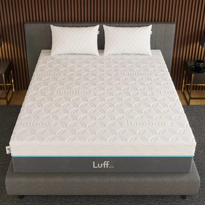 Luff Prestige Hybrid Bamboo Medium Firm Mattress in 5 Sizes | eBay UK