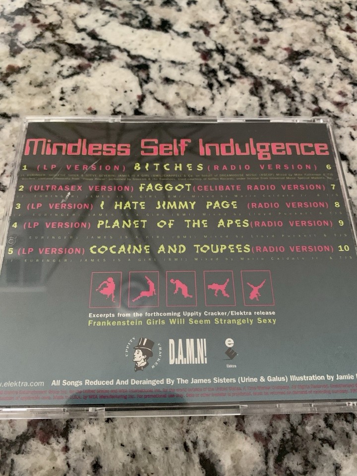 Mindless Self Indulgence Igors Secret Stash Rare Promo CD 1999 | eBay