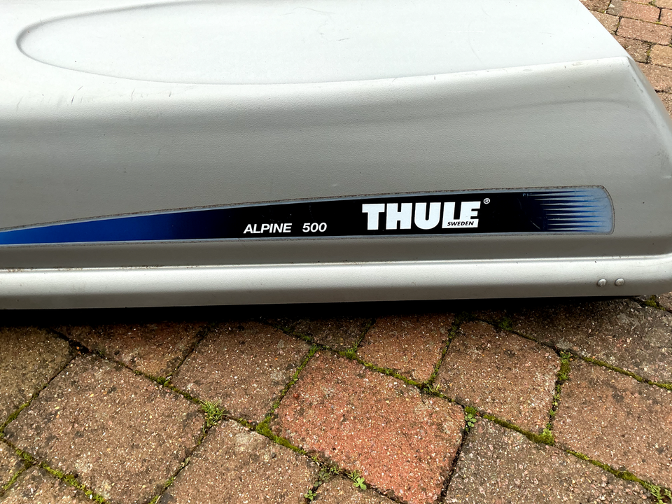 Thule Alpine 500 roof box - complete with two keys | eBay UK