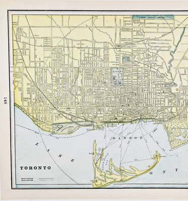 Pre-1900 - Ontario Canada Map
