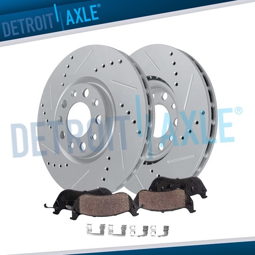 12.64" Front Brake Rotors Brake Pads for 2018 LaCrosse Envision Equinox ...