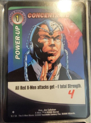 Concentrate # 51/131 X-Men Trading Game Cards Uncommons TCG WOTC 2000 ...